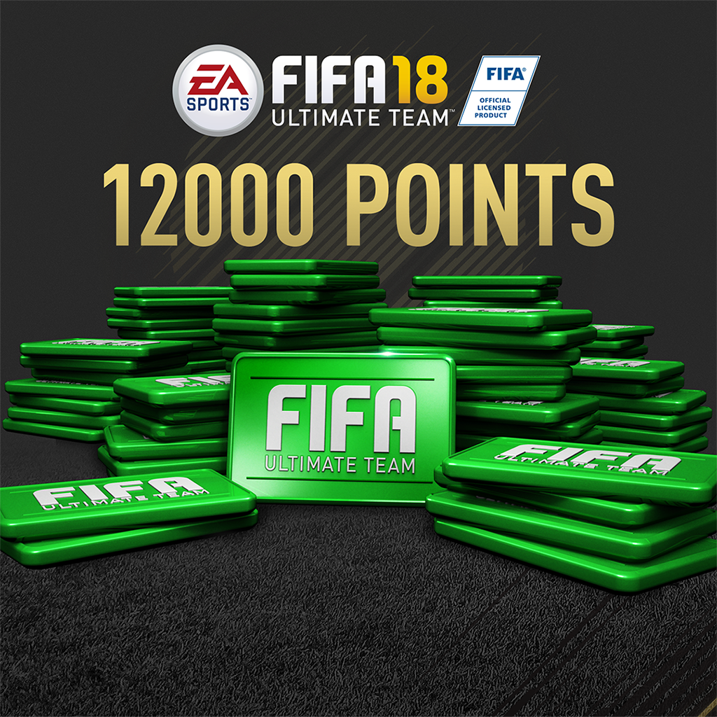 12000點FIFA 18 Points組合包 (中英文版)