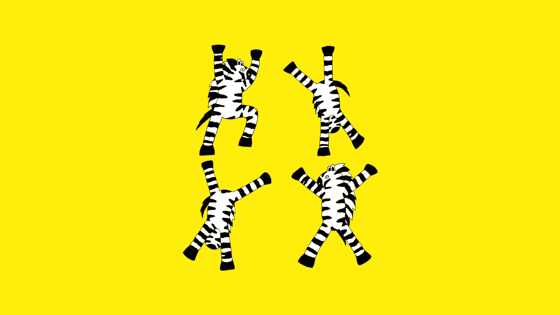 Zebra Cartwheels