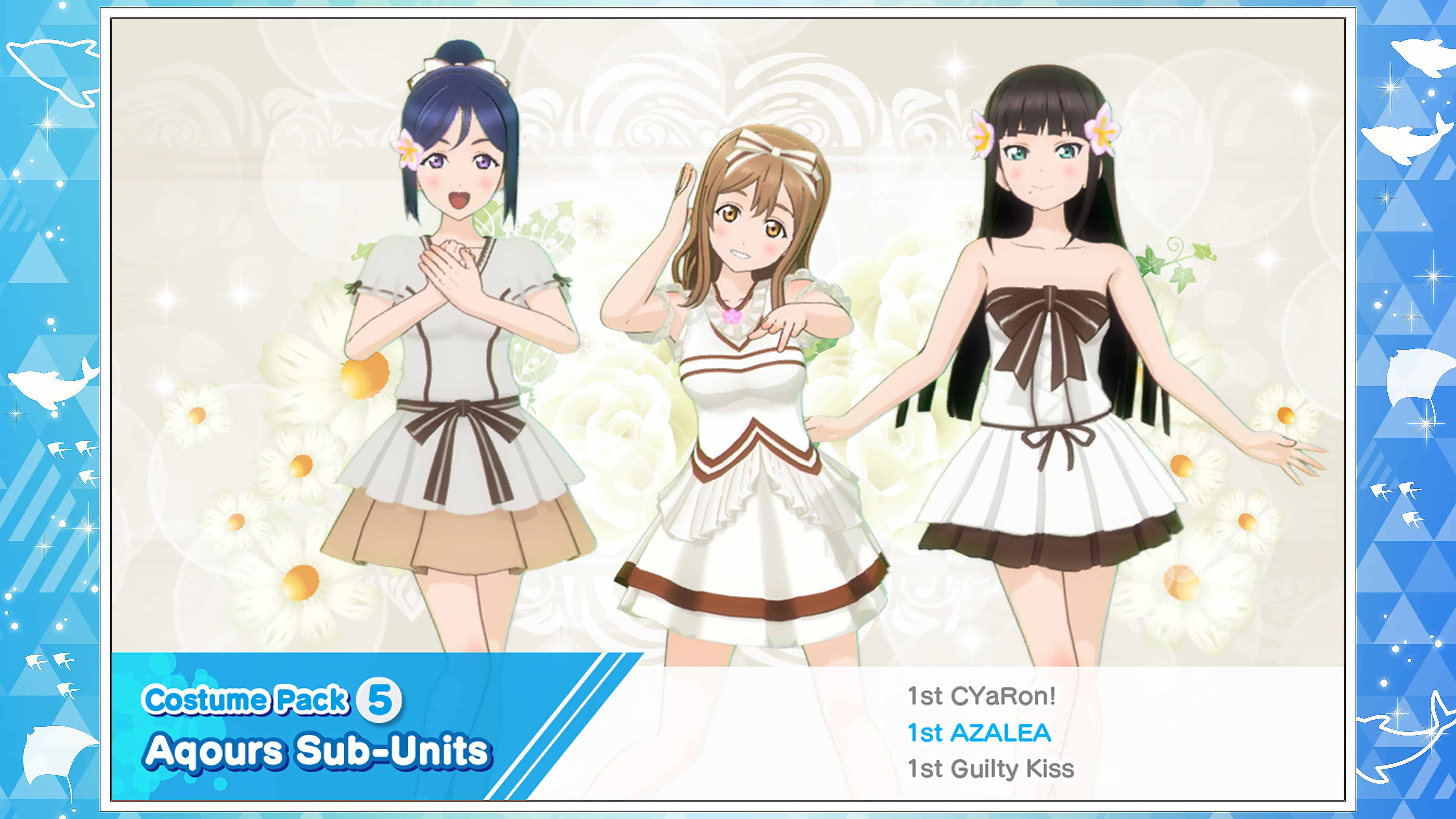 Love Live! Sunshine!! Costume Pack 5: Aqours Sub-Units | Deku Deals