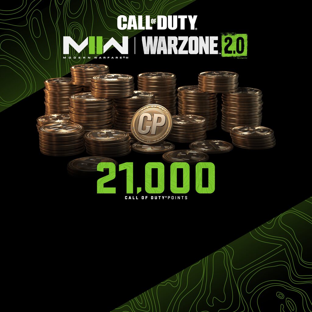 21,000 Modern Warfare® II or Call of Duty®: Warzone™ 2.0 Points