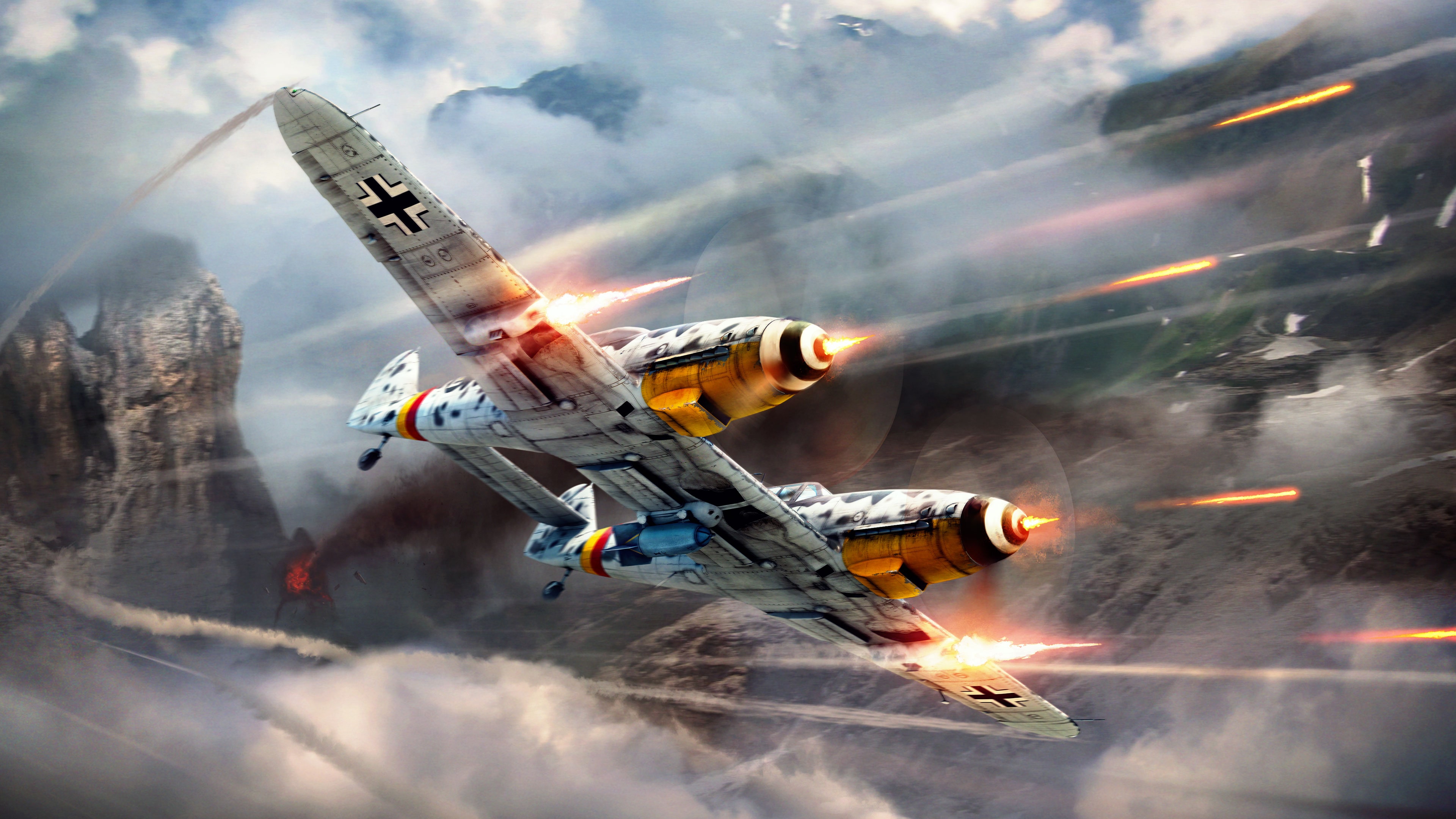 War Thunder - Bf.109Z Zwilling