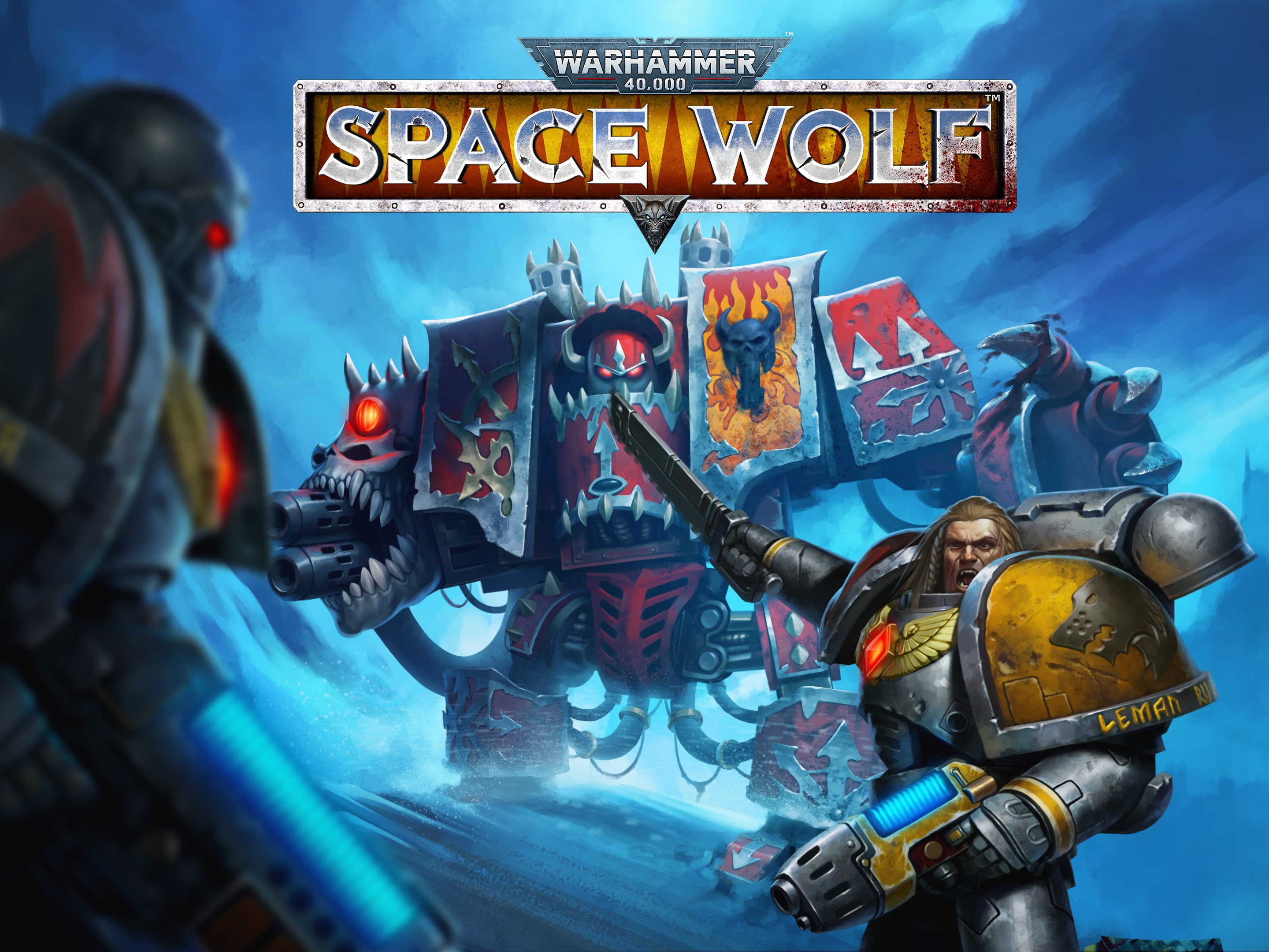 Warhammer 40k Art Space Wolves