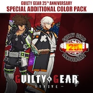 GGST Guilty Gear 25th Anniversary Colors