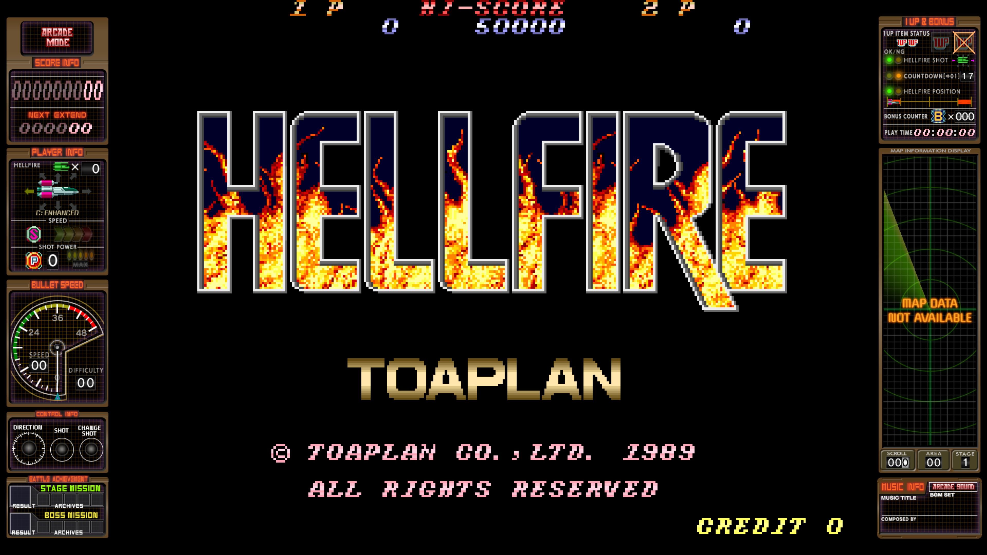 Zero Fire - Toaplan Arcade Garage | Deku Deals