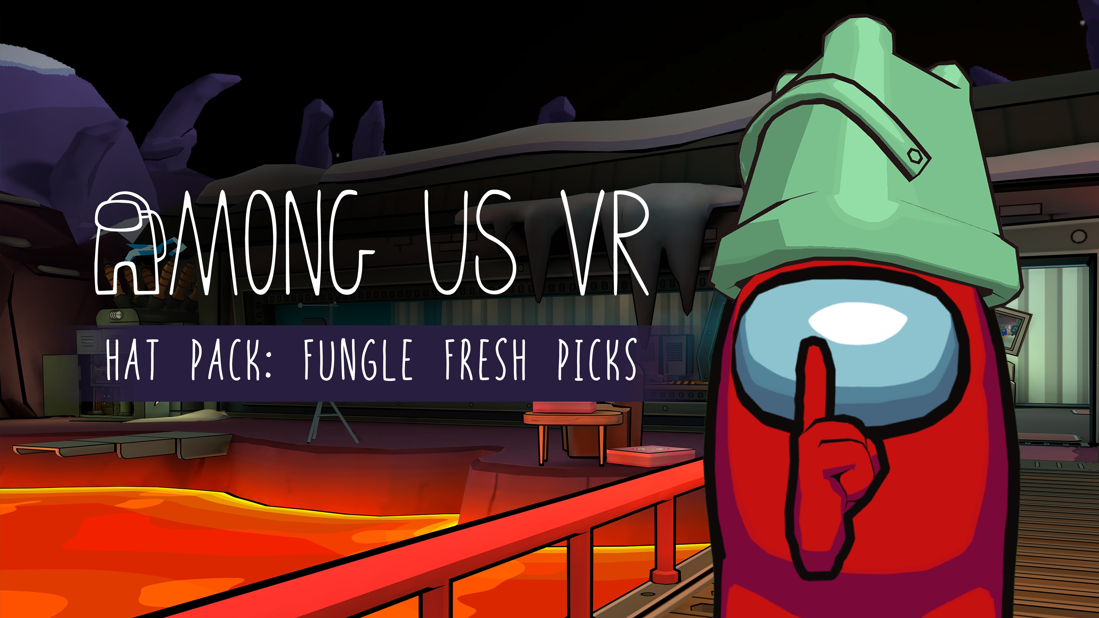 Among Us VR - Hat Pack: Fungle Fresh Picks