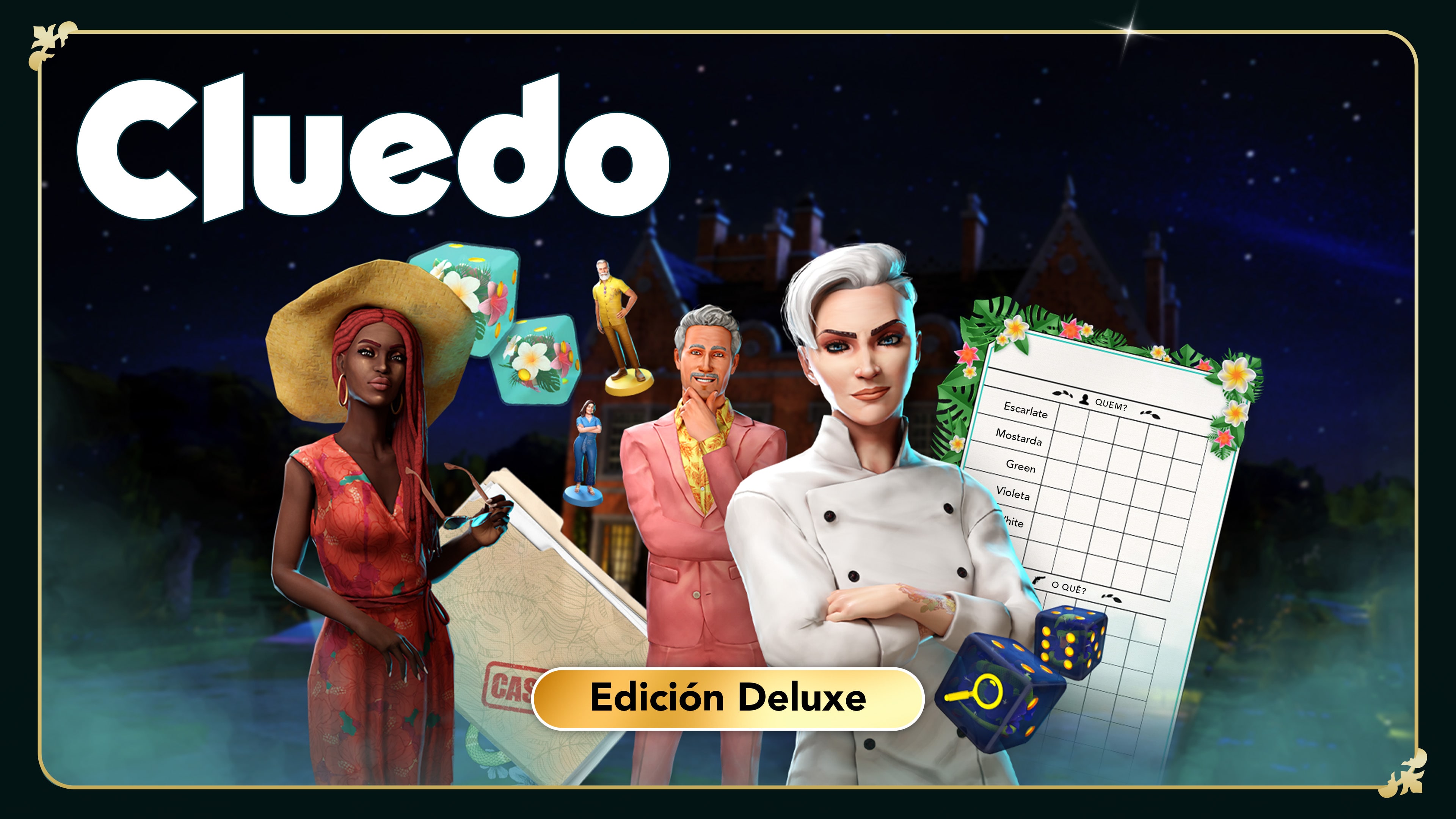 Clue/Cluedo Edición Deluxe