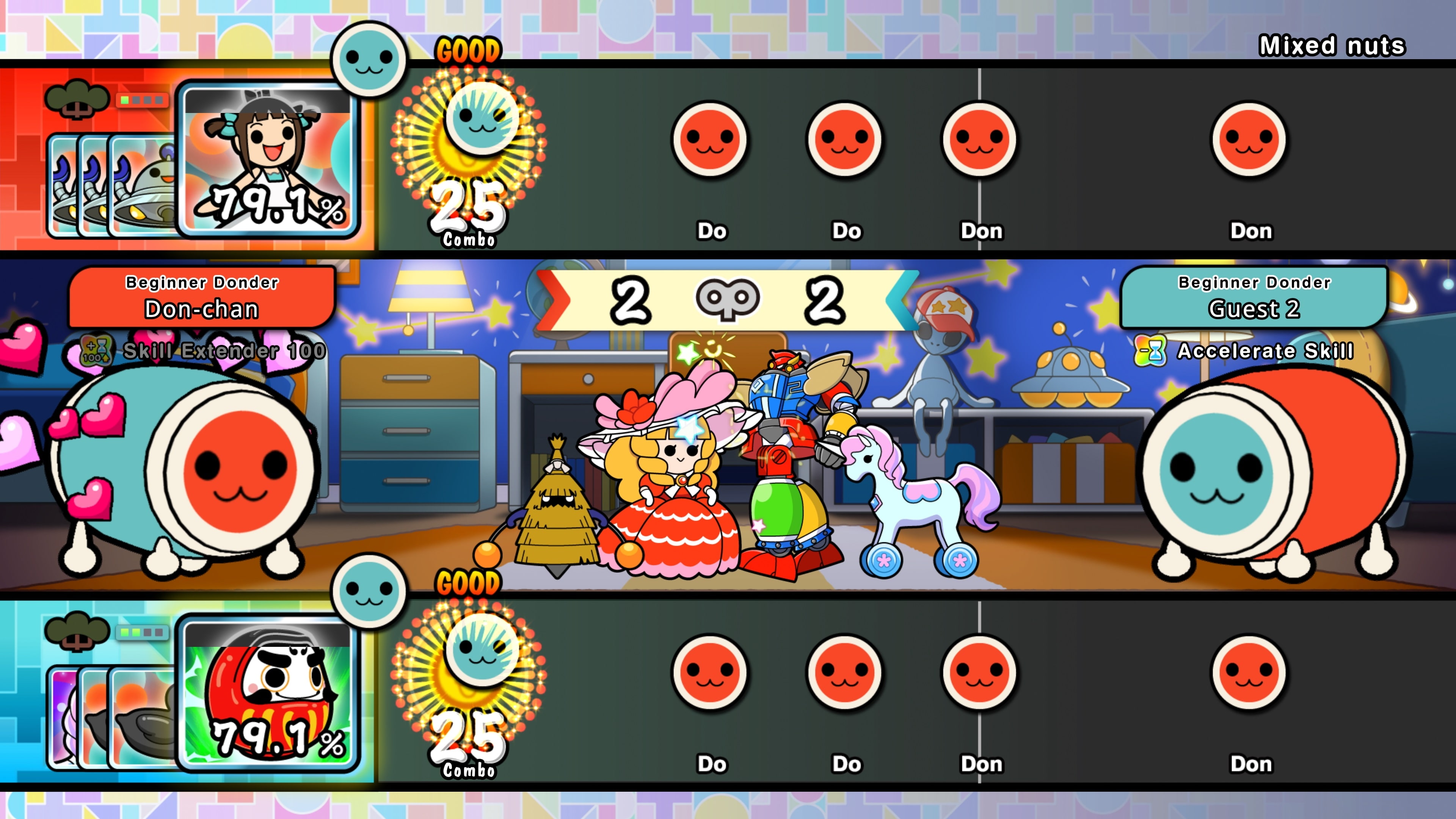 Taiko no Tatsujin: Rhythm Festival - Kasane Teto Pack (English/Japanese Ver.) Trophy Guides and ...