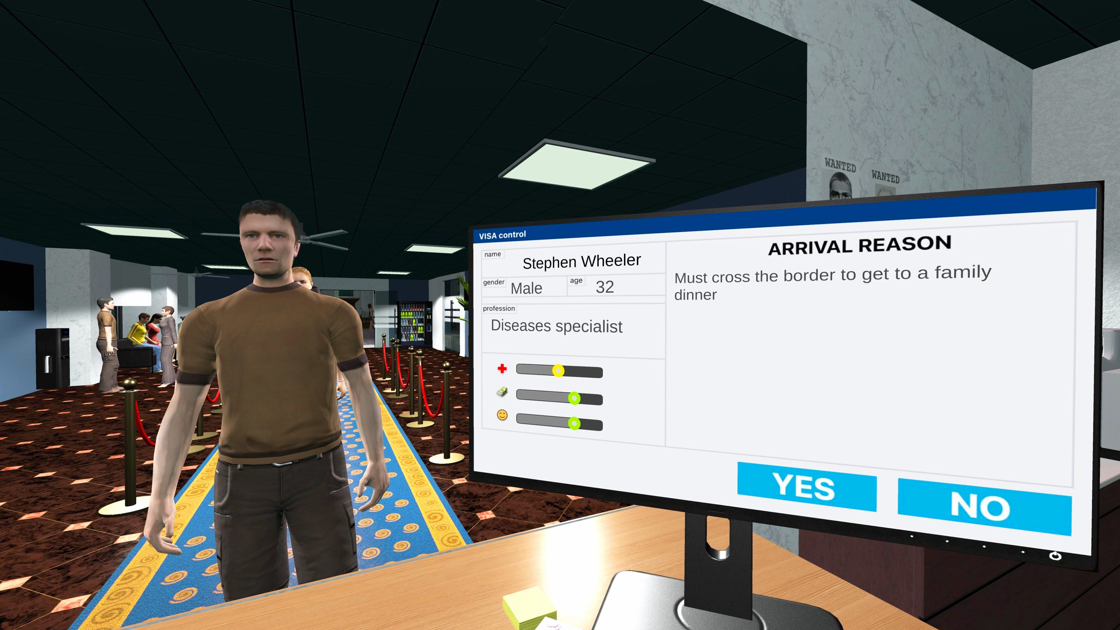 Visa Control: USA Border Simulator | Deku Deals