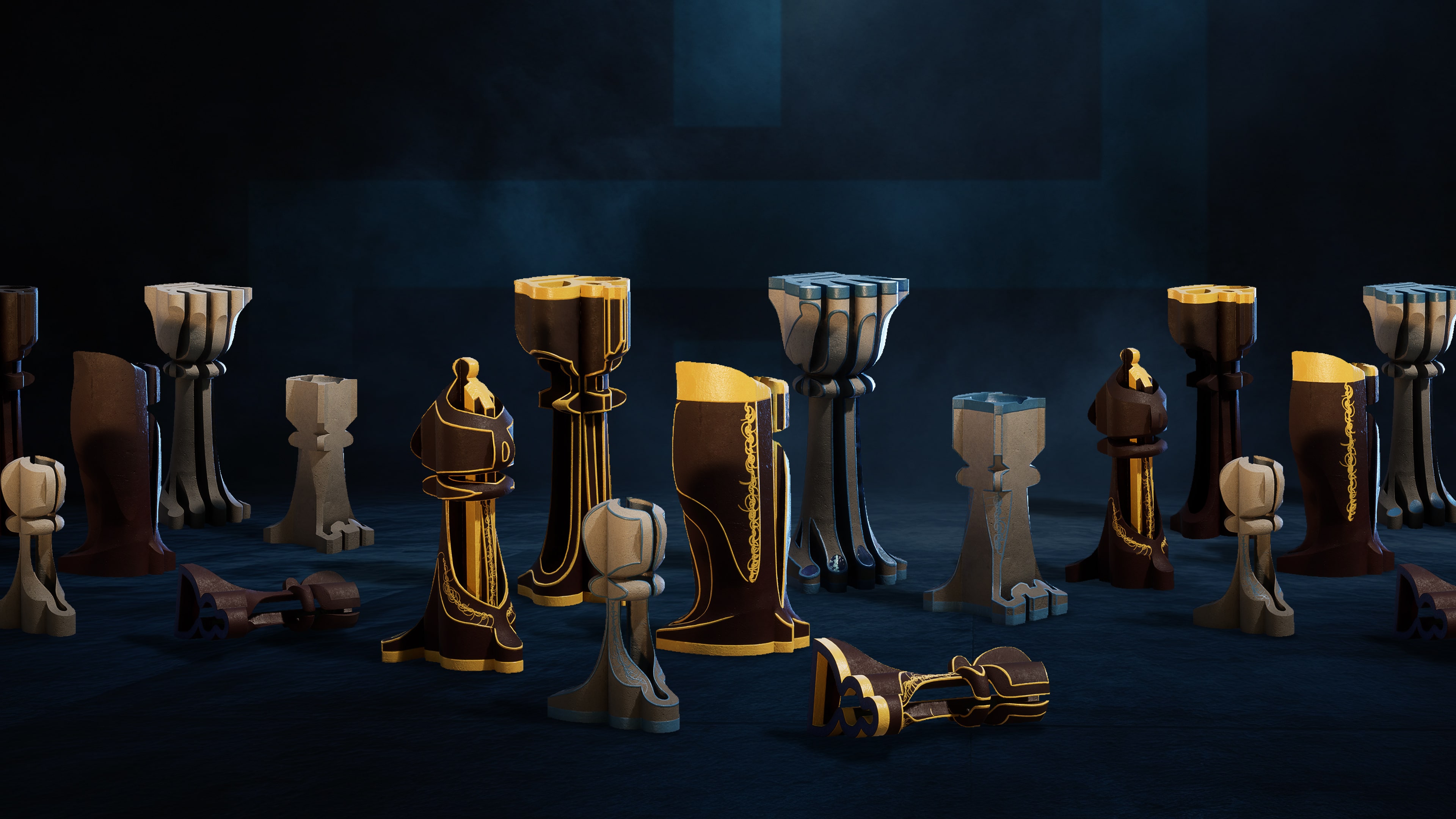 Chess Infinity: Orthographic Chess Sets | Deku Deals