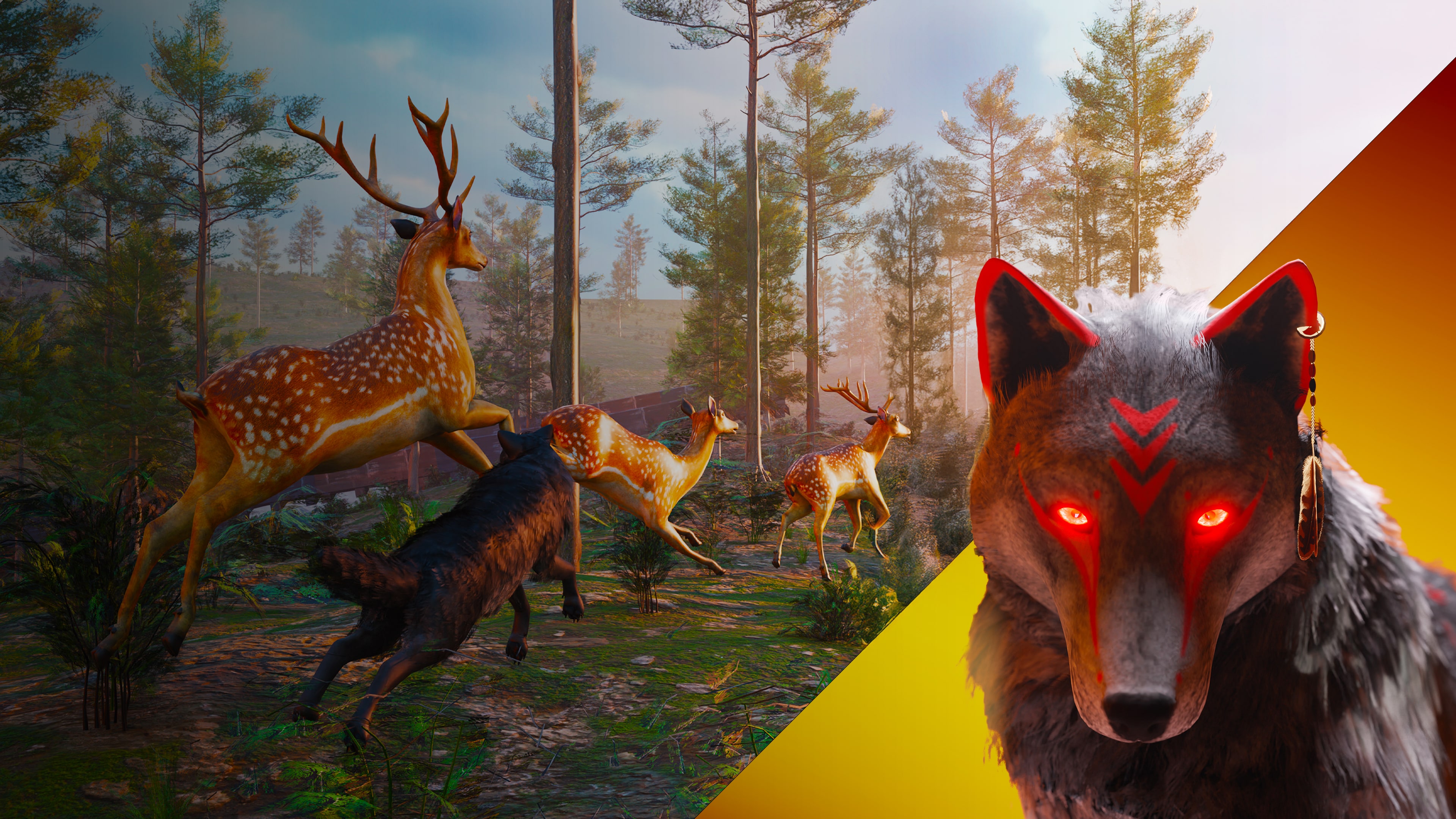 Wolf Simulator: Survival RPG Animal Battle