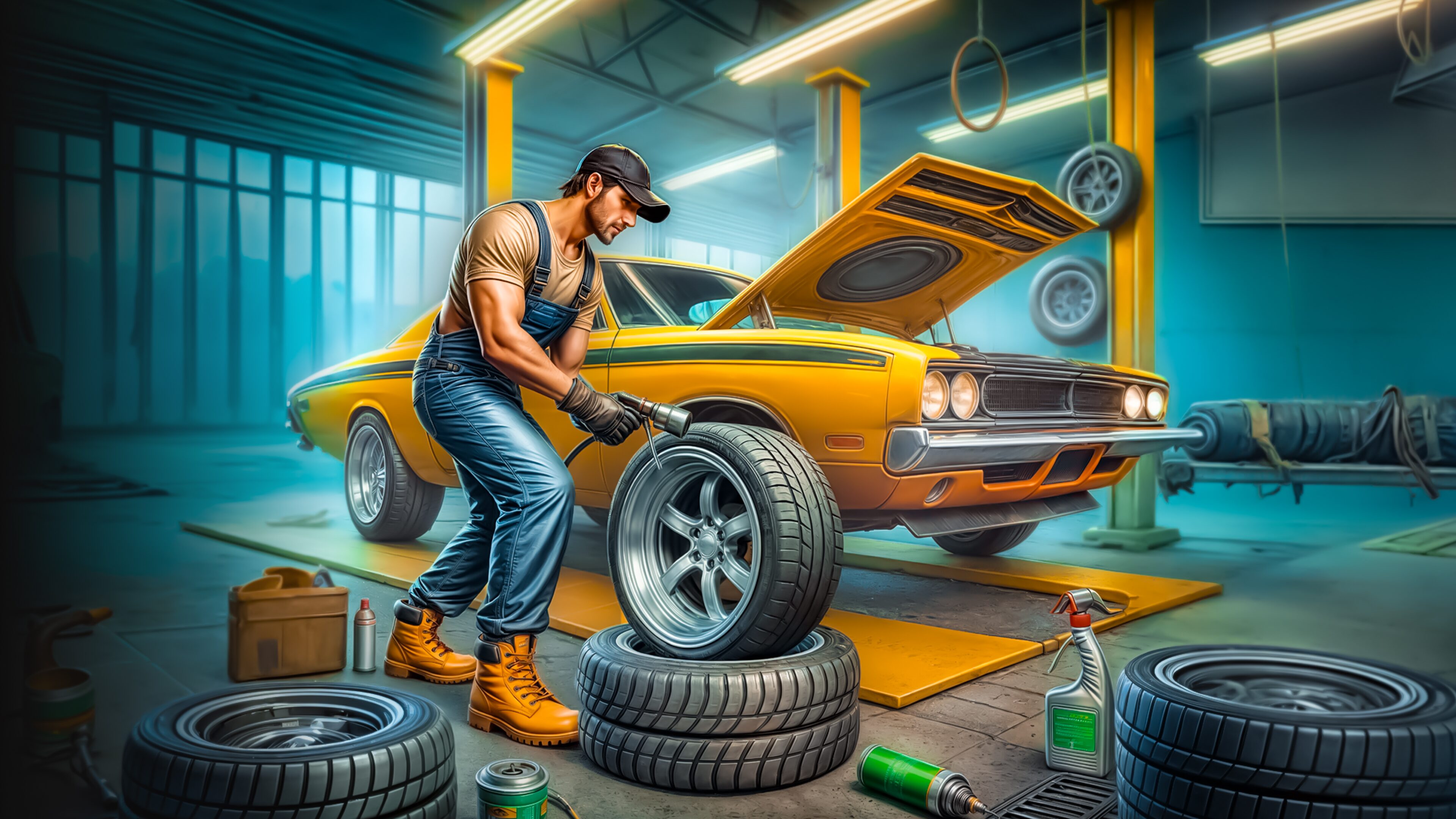 TIRE SHOP SIMULATOR