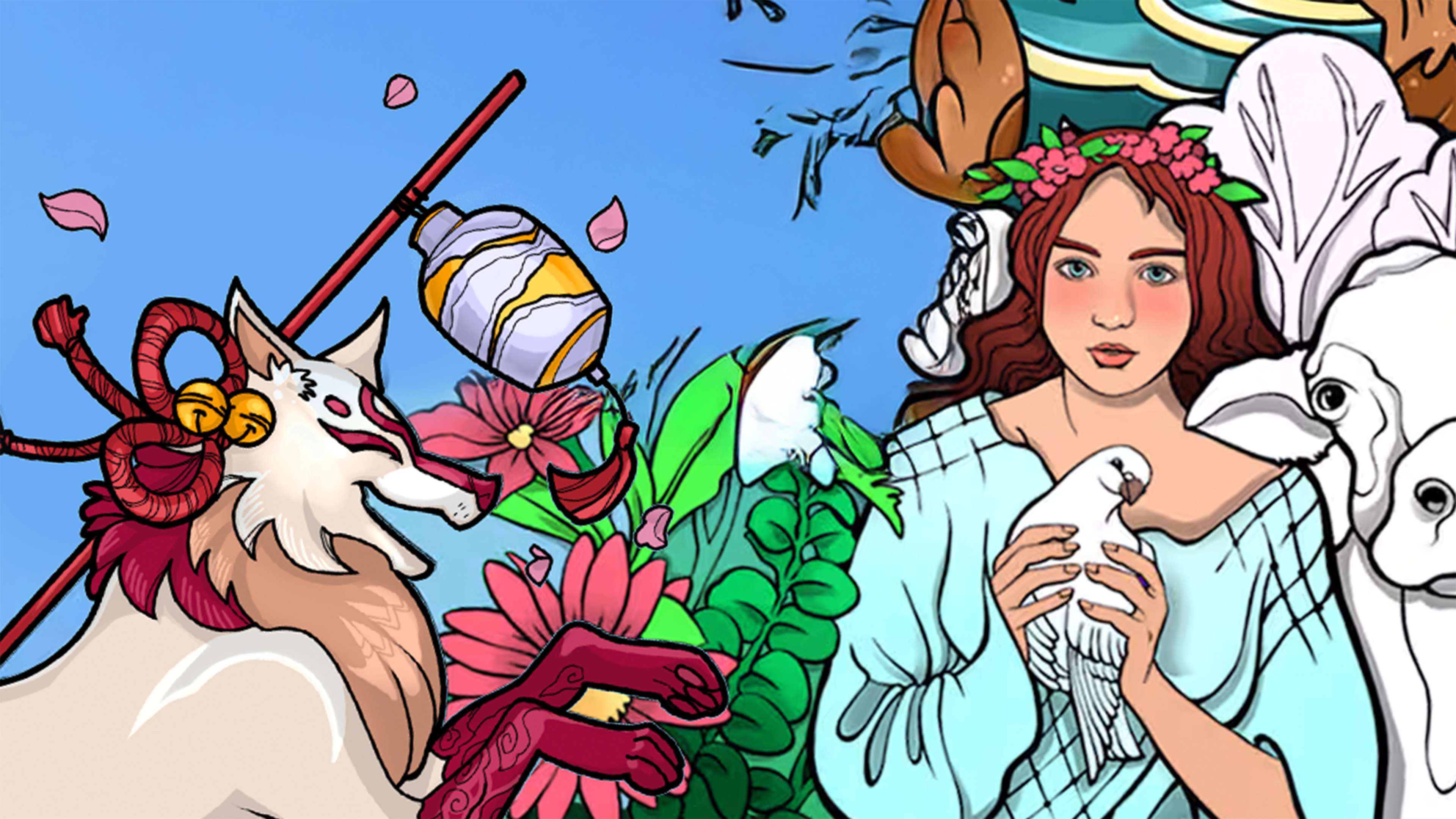 Coloring Book: Classic Tales