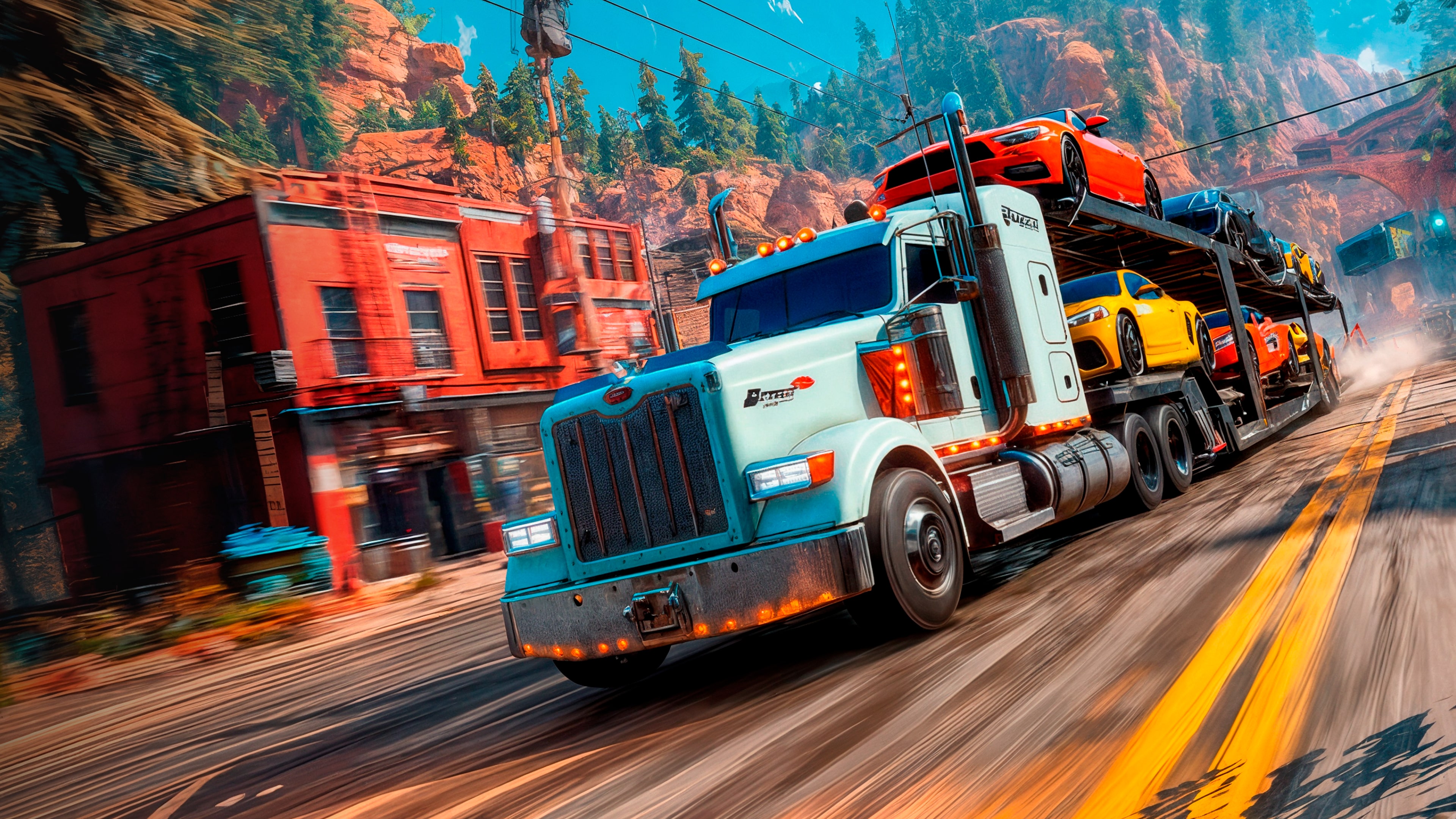 Truck Simulator: Car Carrier Transport