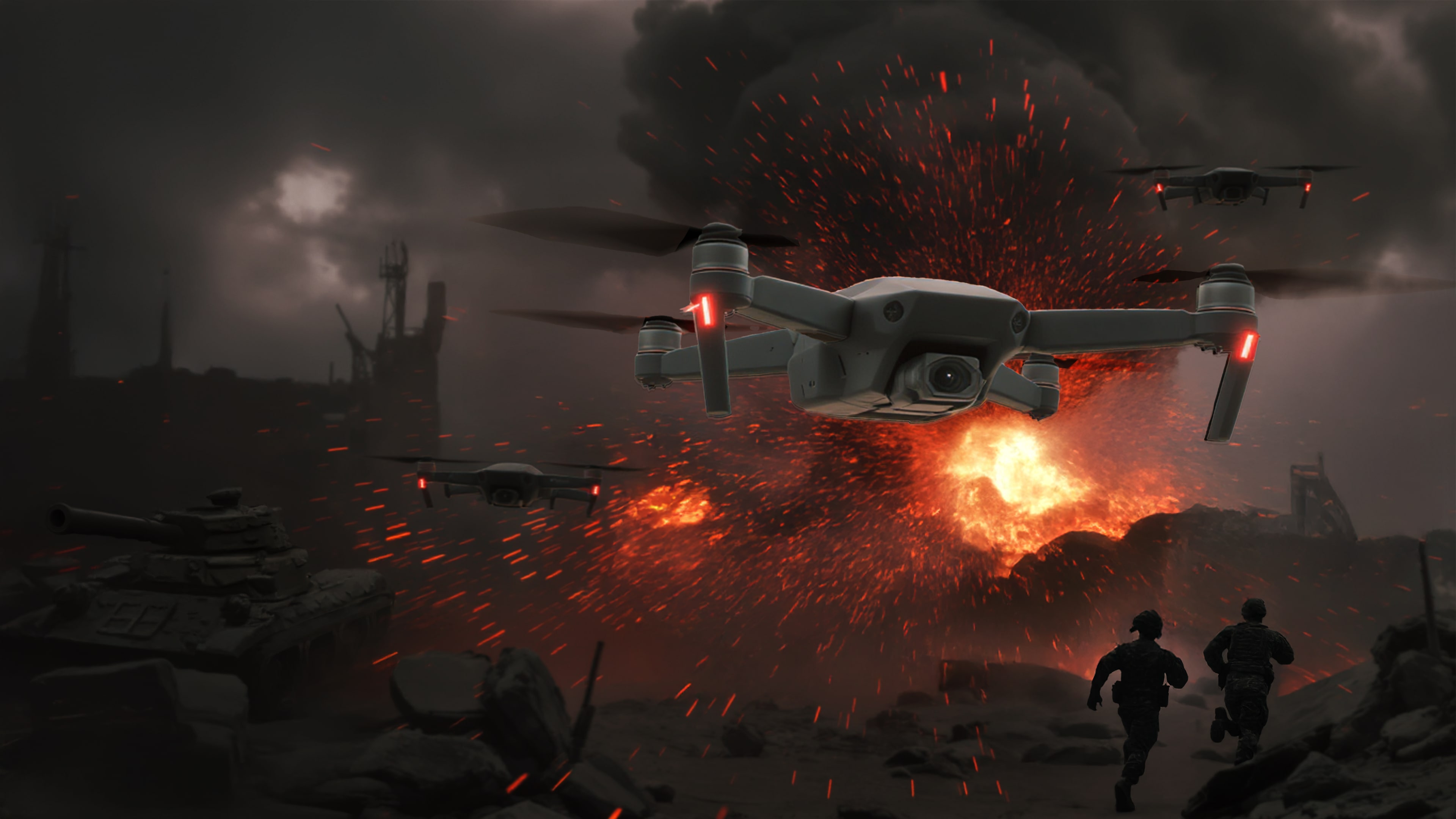 Kamikaze Strike: FPV Drone